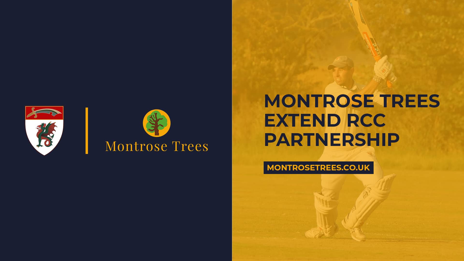 Montrose Trees Extend Partnership Rayleigh Cricket Club